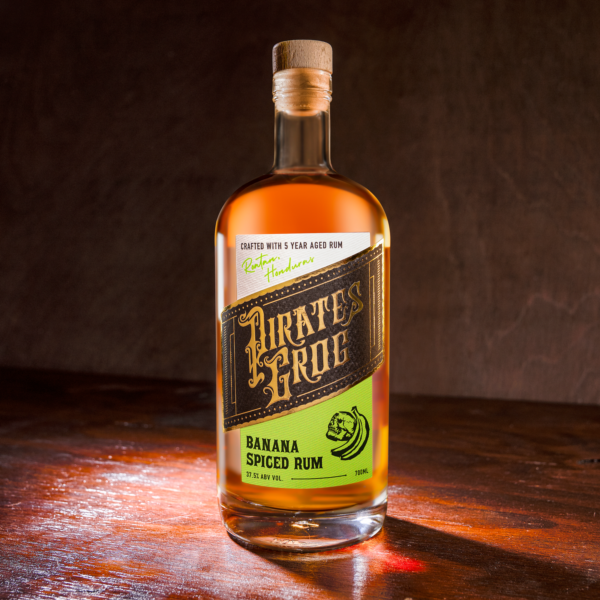 Pirate's Grog - Banana Spiced Rum – Pirate's Grog Rum