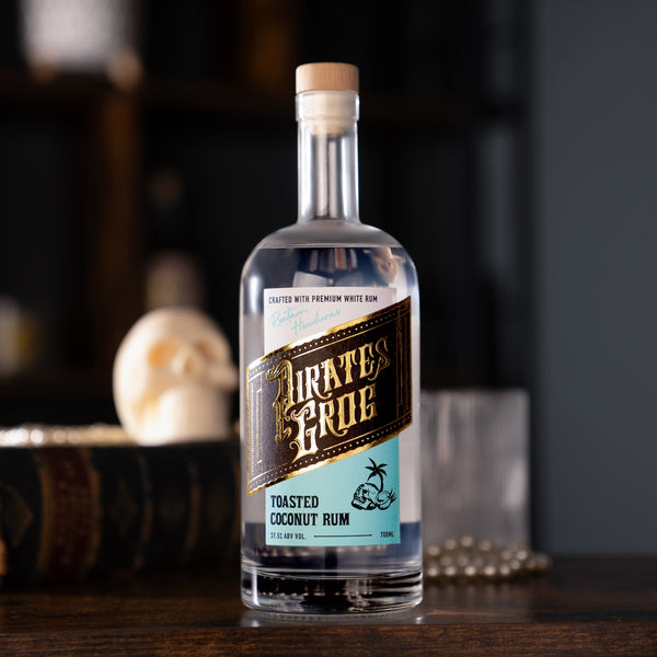 Pirate's Grog Toasted Coconut Rum | Premium Aged Rum – Pirate's Grog Rum