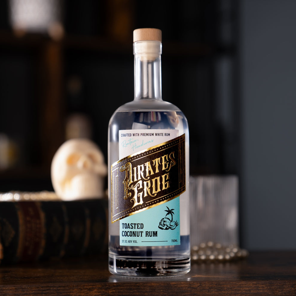 Pirate's Grog Toasted Coconut Rum | Premium Aged Rum – Pirate's Grog Rum
