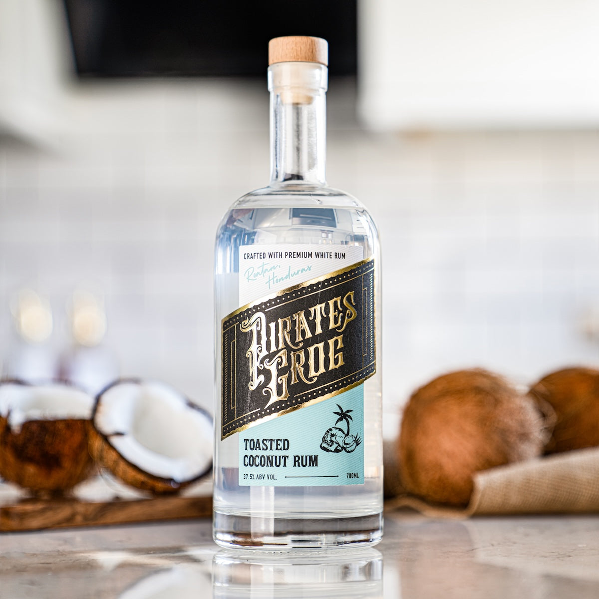 Pirate's Grog Toasted Coconut Rum | Premium Aged Rum – Pirate's Grog Rum