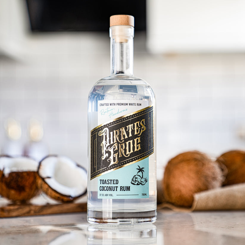 Pirate's Grog Toasted Coconut Rum | Premium Aged Rum – Pirate's Grog Rum