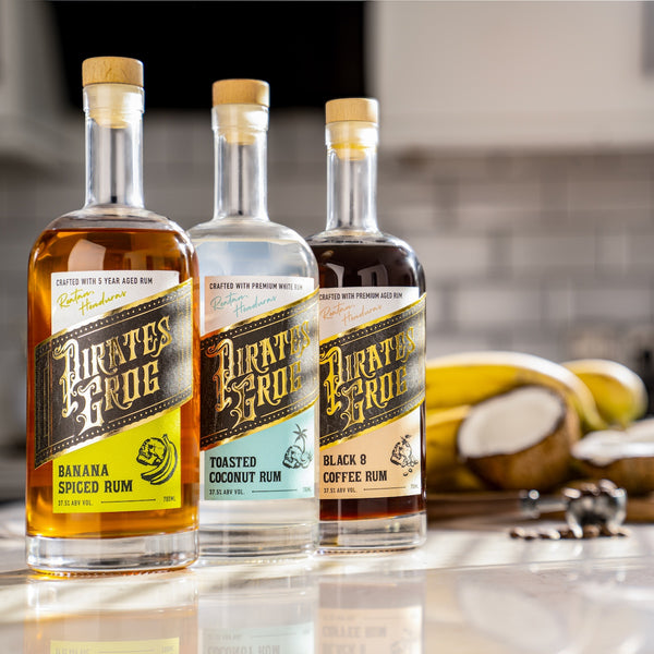 Pirate's Grog - Banana Spiced Rum – Pirate's Grog Rum