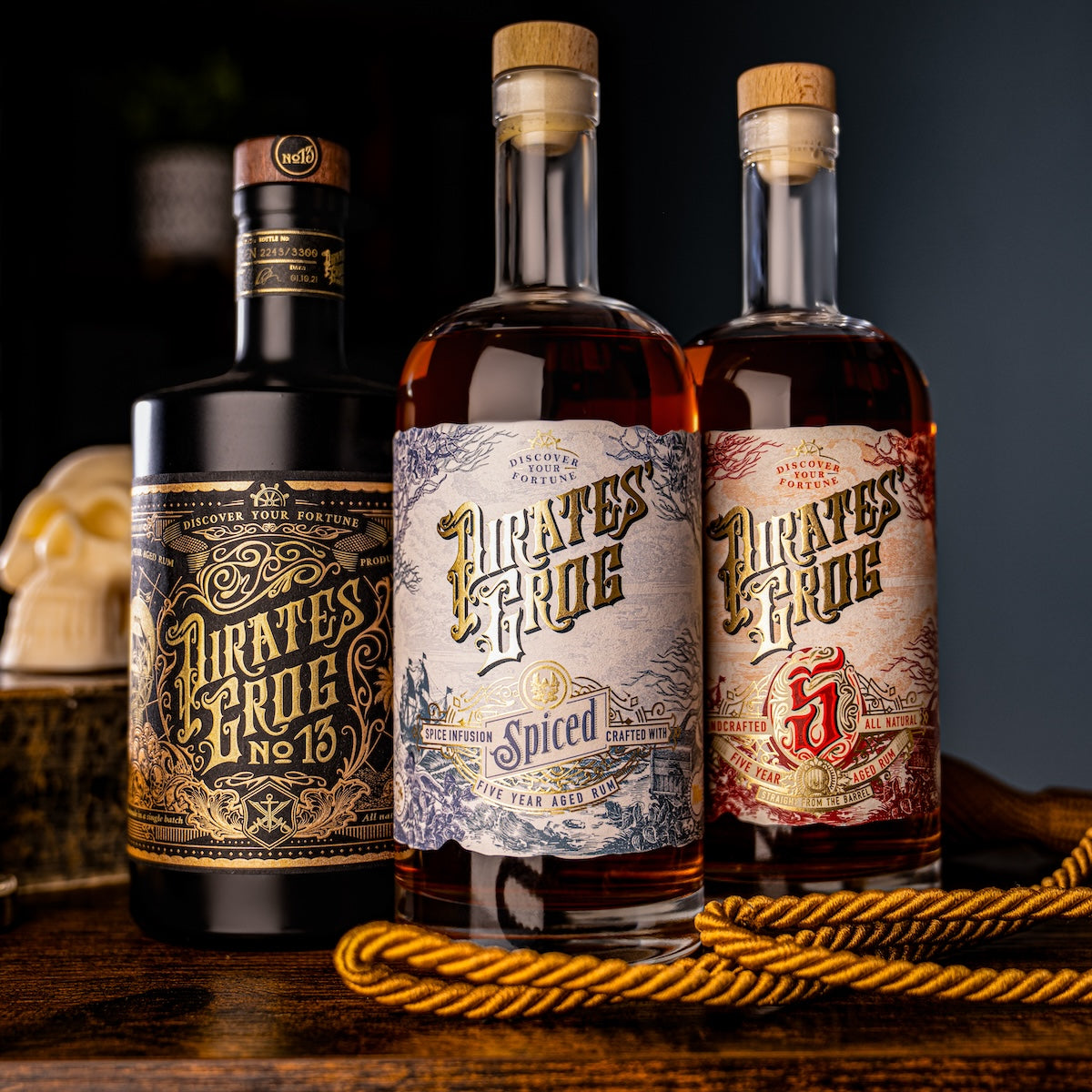 Pirate's Grog - 3 Bottle Original Rum Bundle – Pirate's Grog Rum