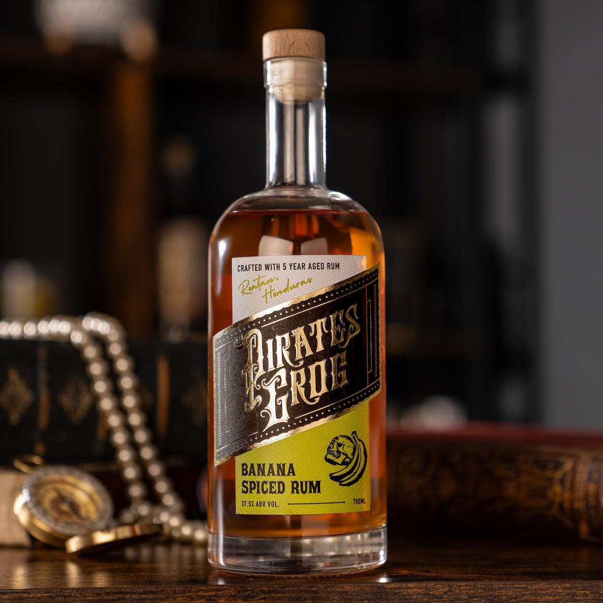 Pirate's Grog - Banana Spiced Rum – Pirate's Grog Rum