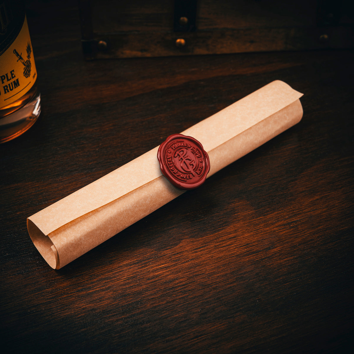 Premium Rum Gift Set By Pirate's Grog Rum with Personalised Scroll