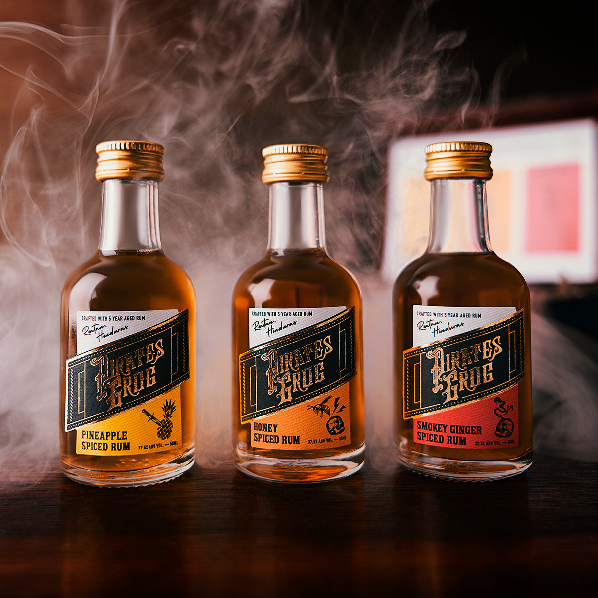 Pirate's Grog Tropical Horizons Miniatures Gift Set with Personalised ...